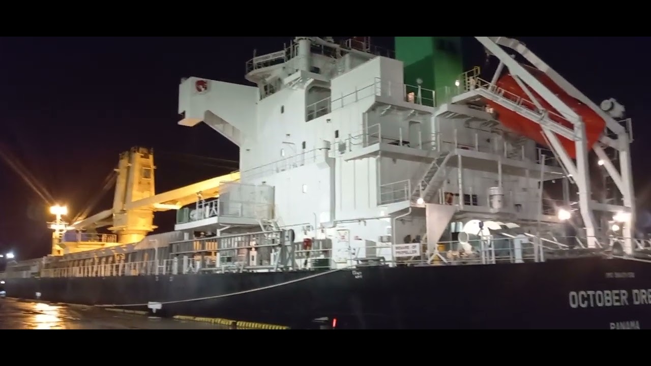 MV. OCTOBER DREAM V.021 - CIGADING PORT - YouTube