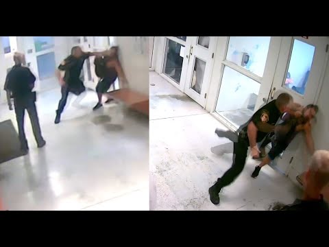 Deputy caught on camera beating inmate for no reason promo, - YouTube