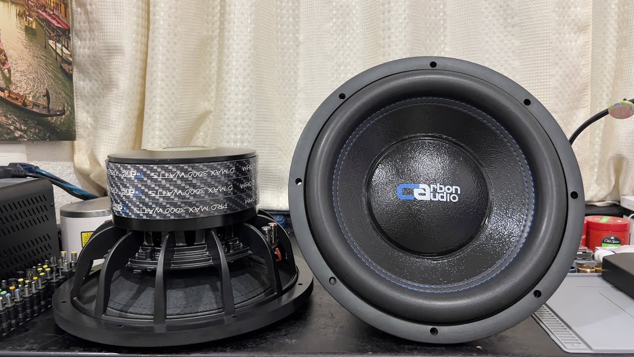 Review Subwoofer Carbon Audio 1500 RMS - YouTube