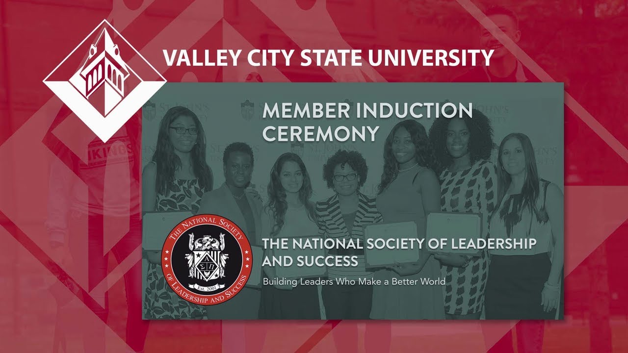 VCSU NSLS Induction Ceremony - YouTube