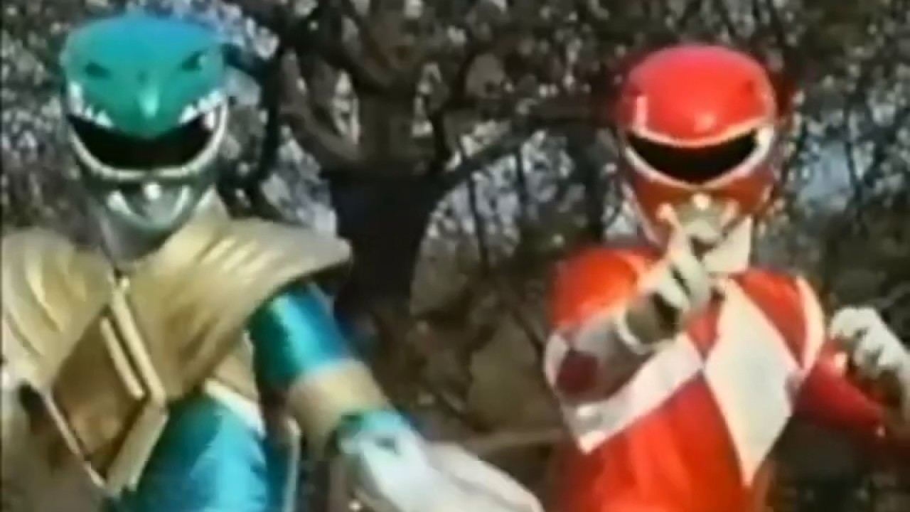 Mmpr green ranger vs goldar unused footage - YouTube
