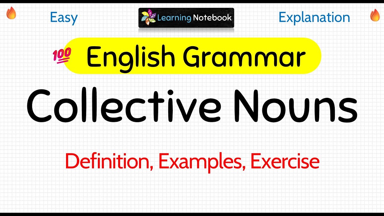 Collective Nouns | Collective Nouns in English Grammar - YouTube