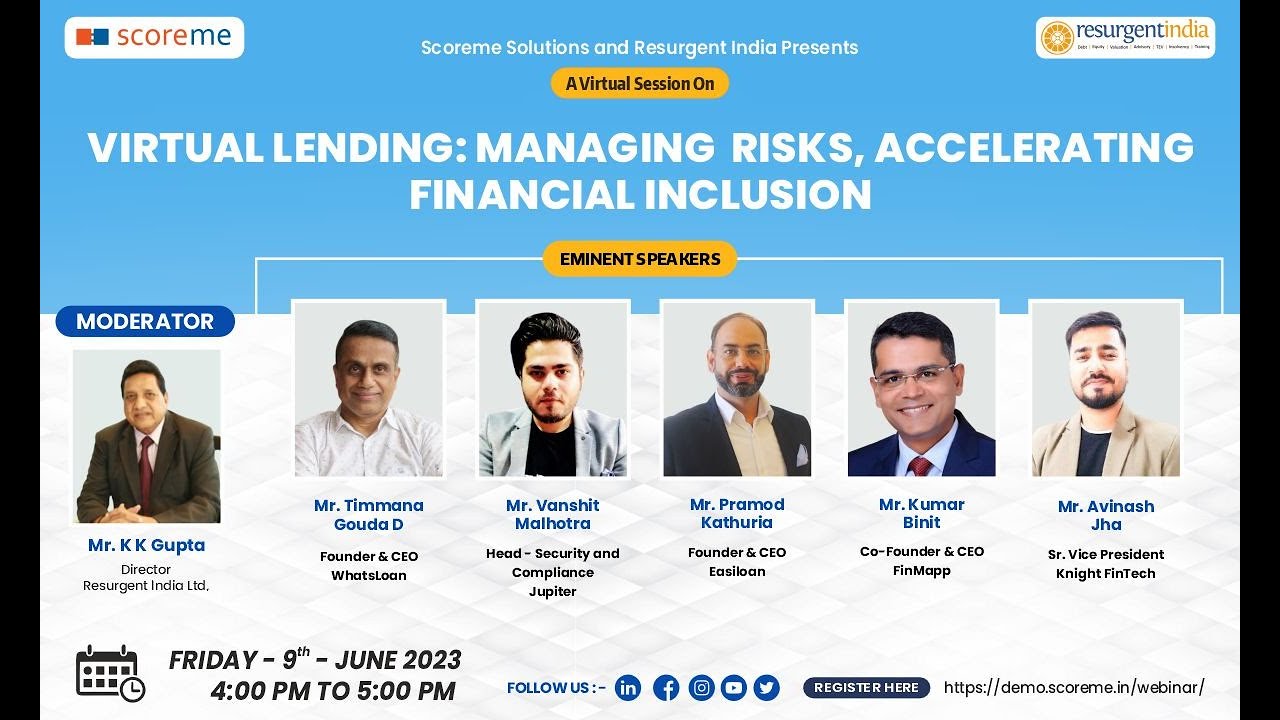 Virtual Lending: Managing Risks, Accelerating Financial Inclusion - YouTube