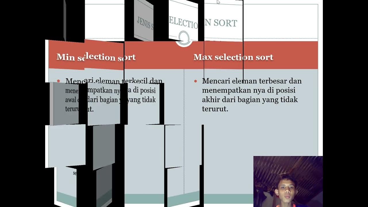 selection sort - YouTube