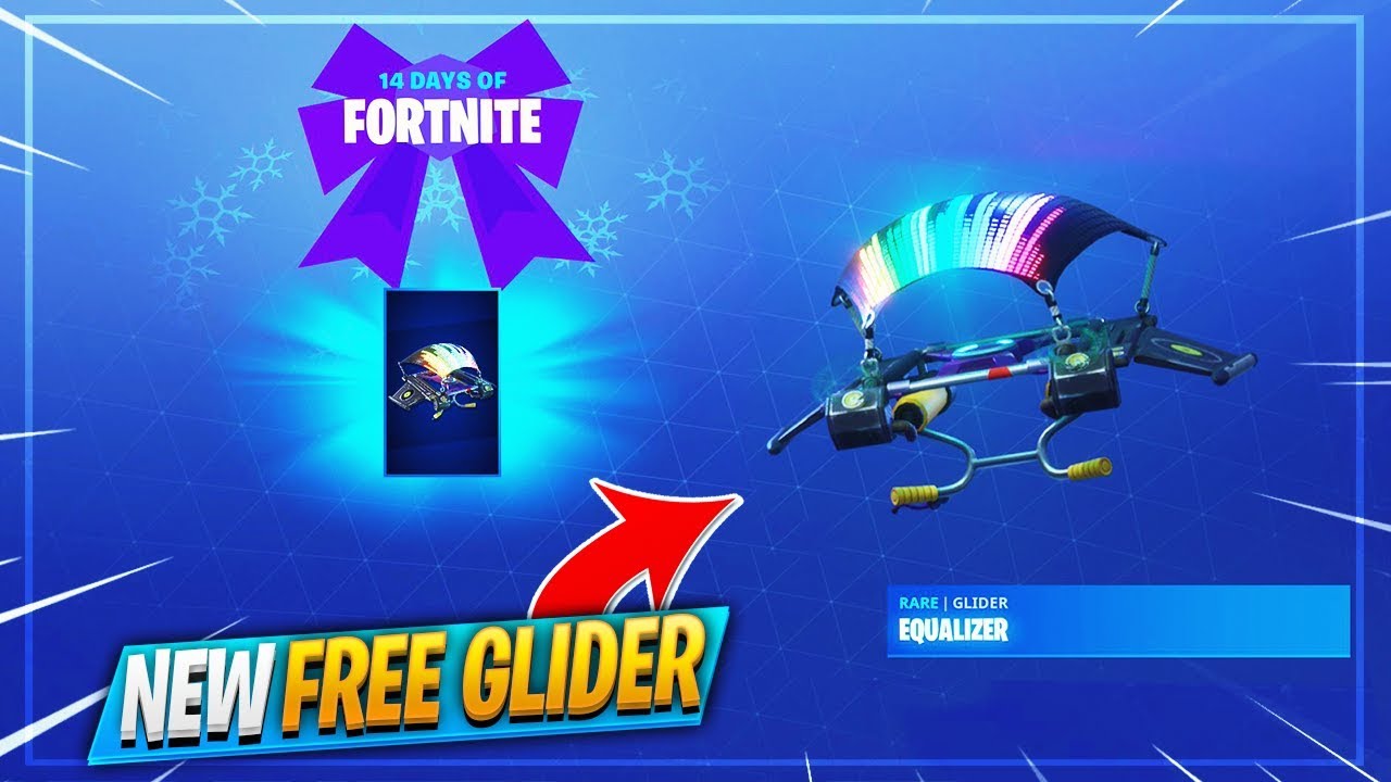 *NEW* FREE EQUALIZER GLIDER..! 14 Days Of Fortnite Challenge *REWARD ...