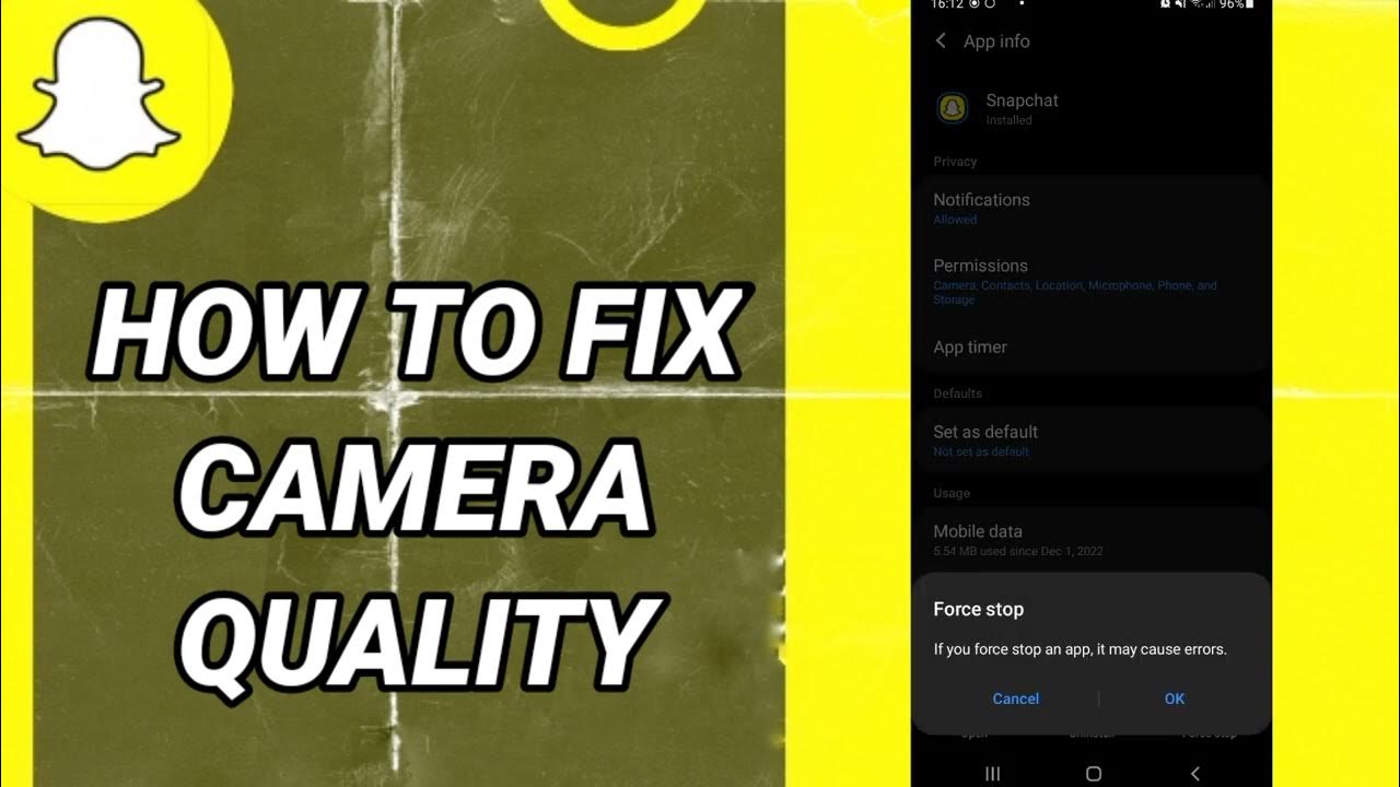 How To Fix Camera Quality On Snapchat App YouTube how-to-fix-camera-quality-on-snapchat-app-youtube