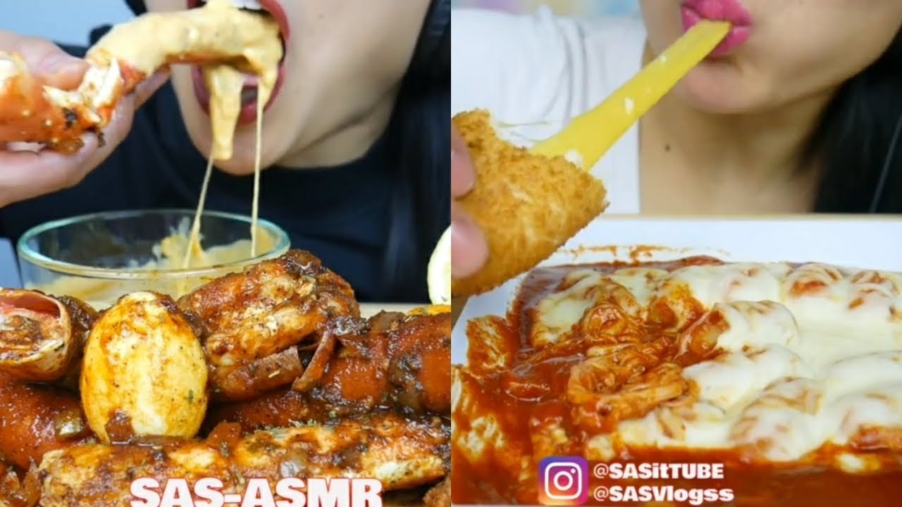 The Best ASMR SAS-ASMR Mukbang Compilation - YouTube