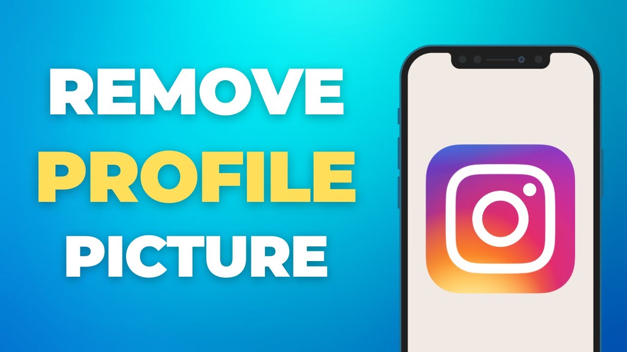 How To Delete Instagram Profile Picture on iPhone - Full Tutorial - YouTube