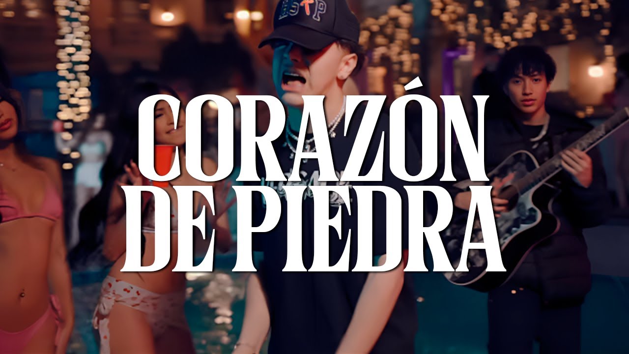Xavi - Corazón de Piedra (LETRA) - YouTube