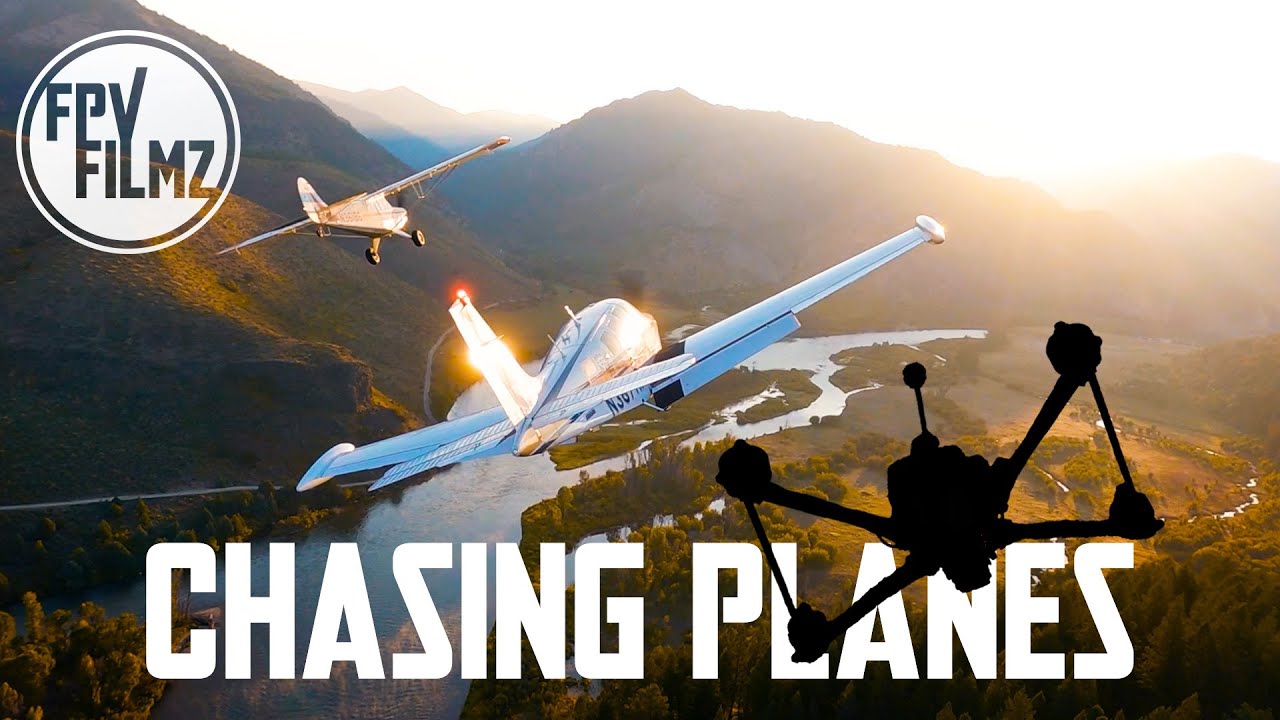 Chasing Planes with a Prototype FPV Drone - YouTube
