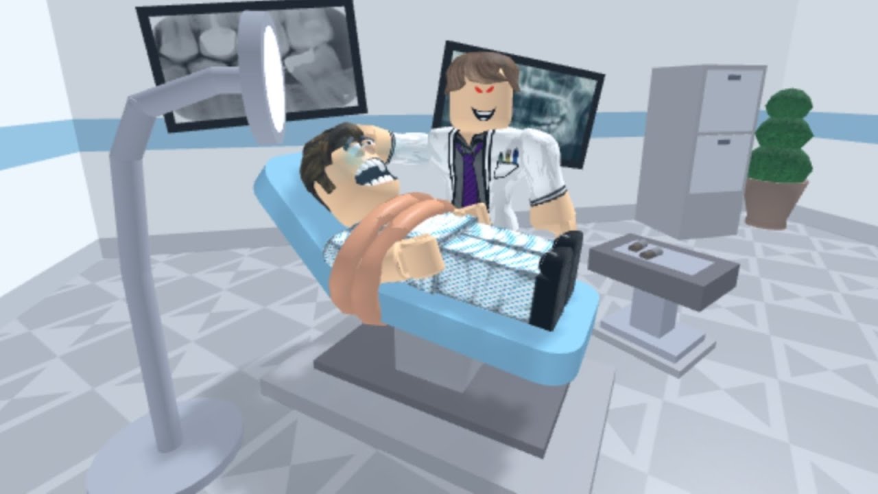 Scăpăm de la dentist în Roblox. - YouTube