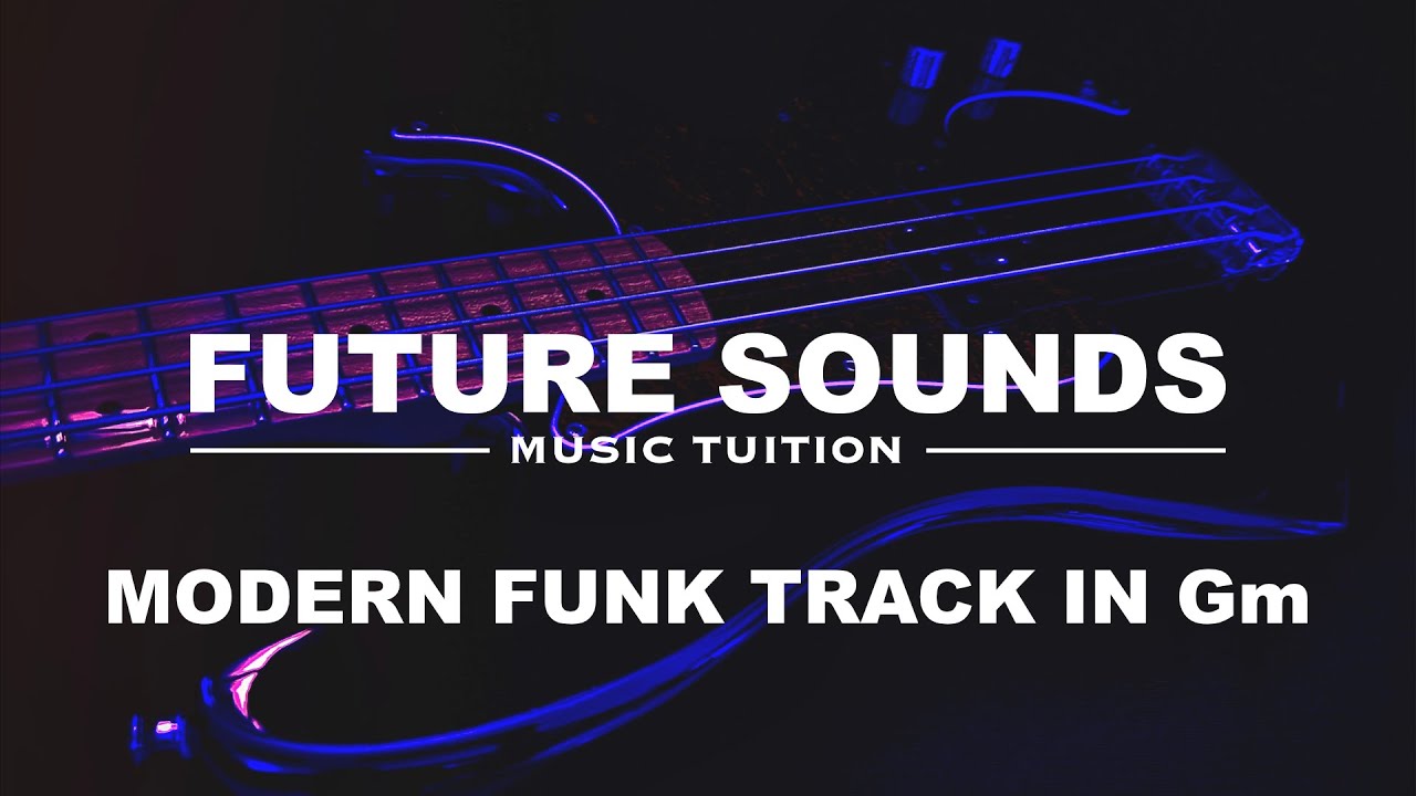Modern Funk In Gm - 118bpm || Guitar Backing Track || - YouTube