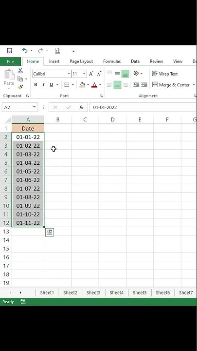 fill month series | autofill excel function | fill series in excel | fill series trend excel ...