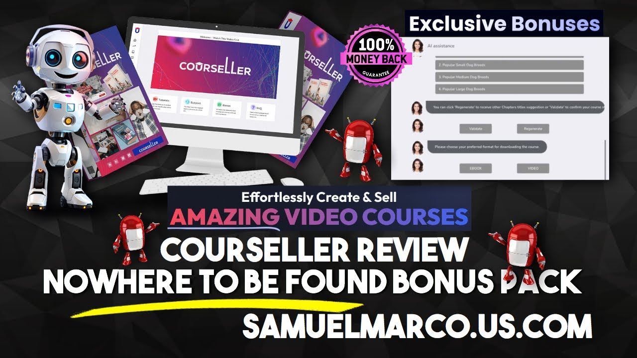 CourSeller: In-Depth CourSeller Review, Demo, and OTO 🚀 - YouTube