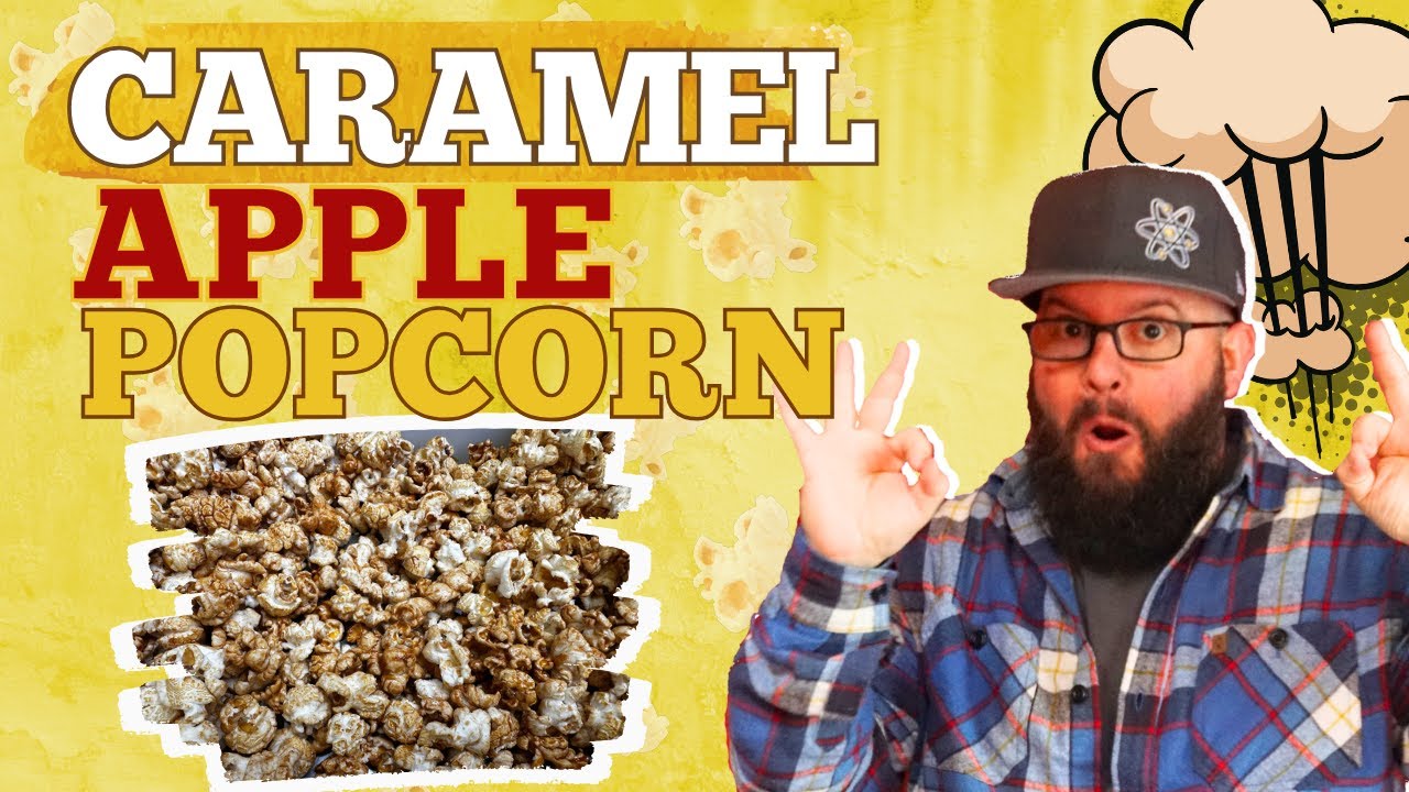 Secret fall popcorn recipe of Caramel Apple - YouTube