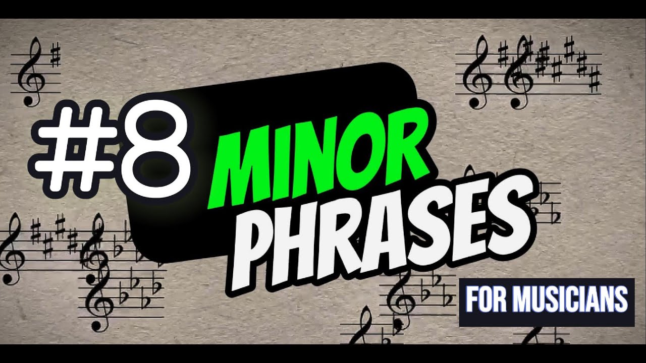 The Art of Minor: 8 Phrases in Every Key - Part 1 #minorscale #musician ...