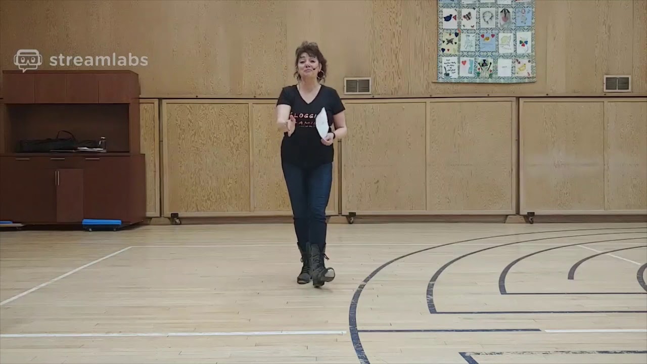 Teach of 'Lose Control' Intermediate Clogging Dance - YouTube