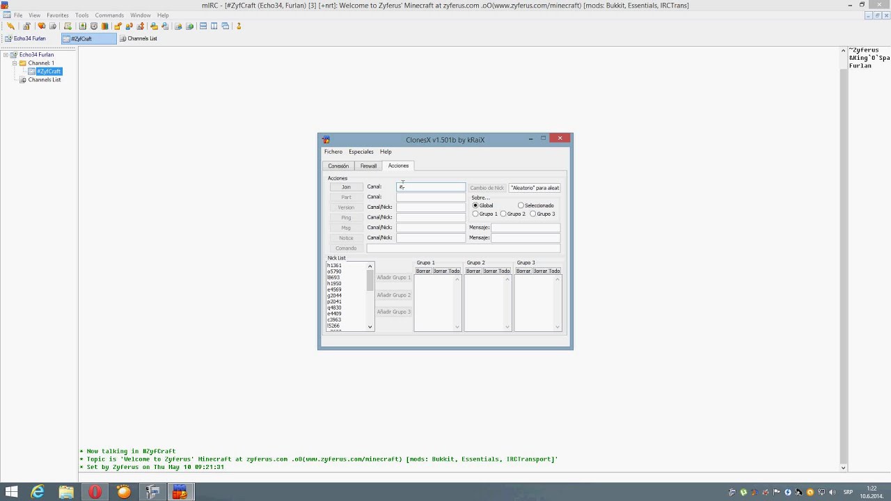 Flood IRC Servers - YouTube