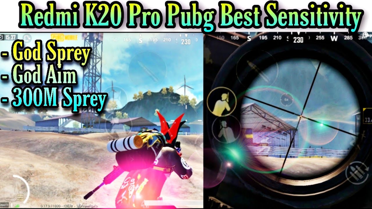 Redmi K20 Pro Pubg Mobile Best Sensitivity Settings | Redmi K20 Pubg ...