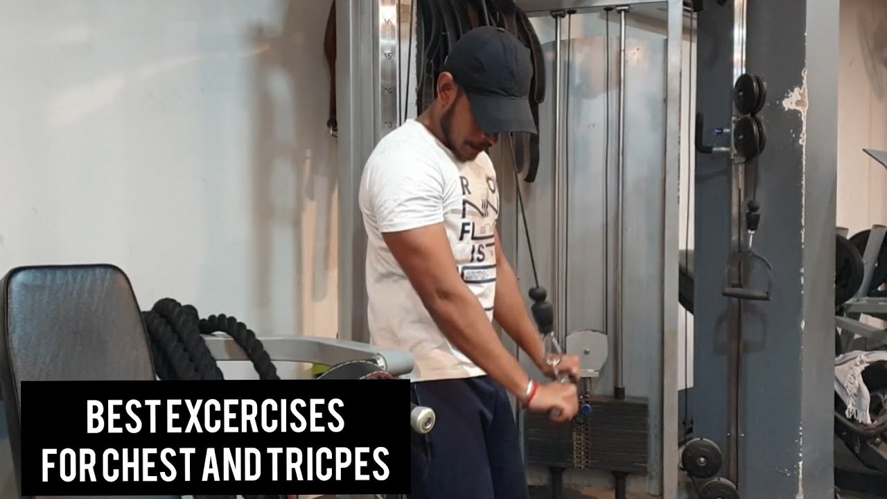 Best excercises for growing chest and triceps - YouTube