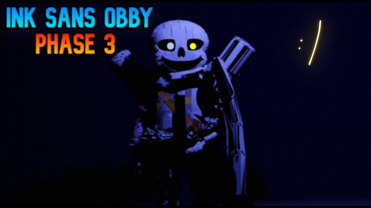 Ink sans Obby Phase 1,2 (Gameplay) - YouTube
