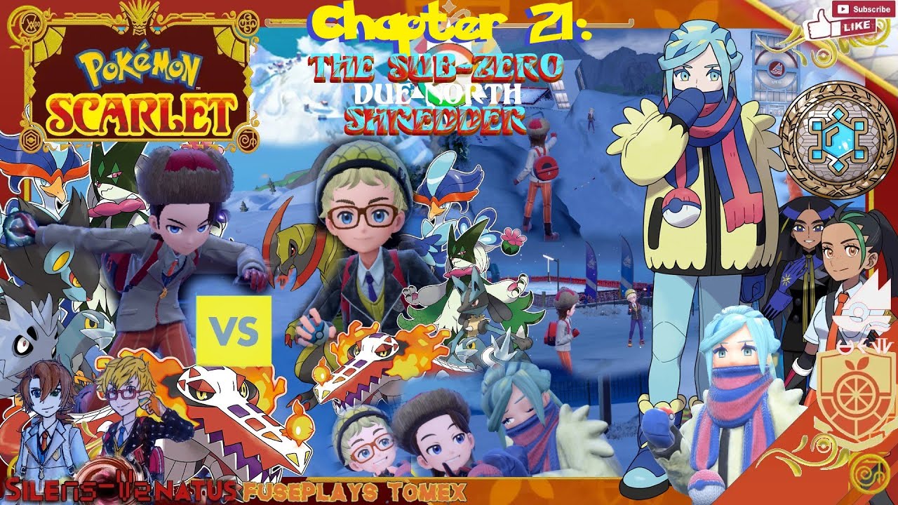 Chapter 21: Glaseado Gym - The Sub-Zero Shredder|Due North [Pokémon ...