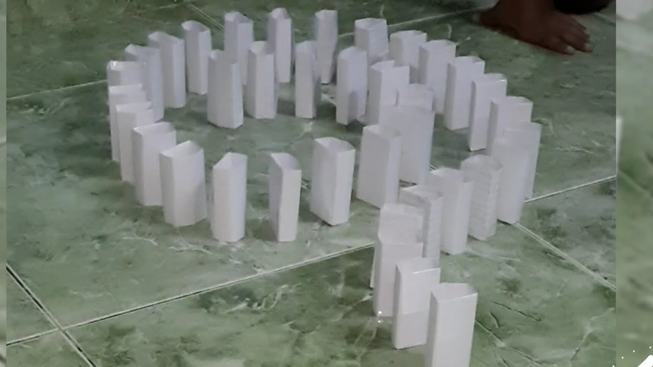 4 AMAZING PAPER DOMINO PATTERNS🤩 - YouTube