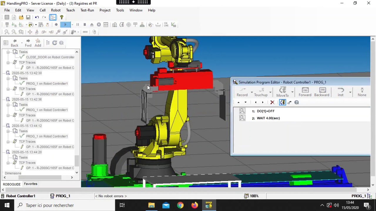 Tuto12 DO/DI Roboguide - YouTube