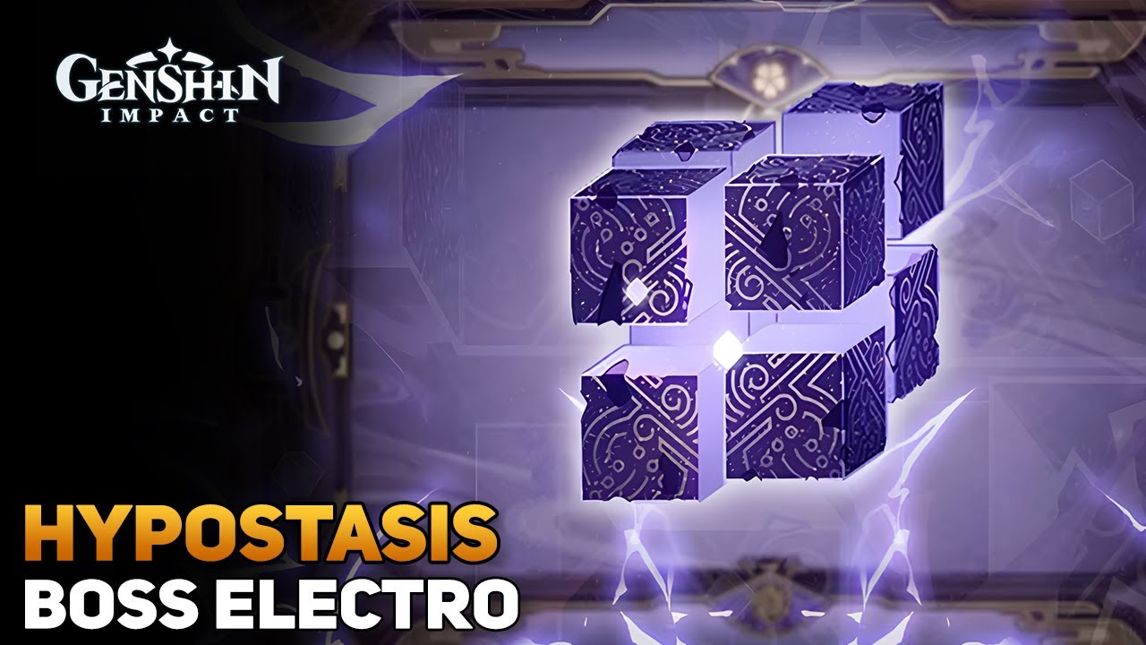 Genshin Impact #Boss Electro Hypostasis - YouTube