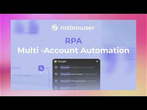Best Multi-Account Automation Solution | Free Nstbrowser RPA - YouTube