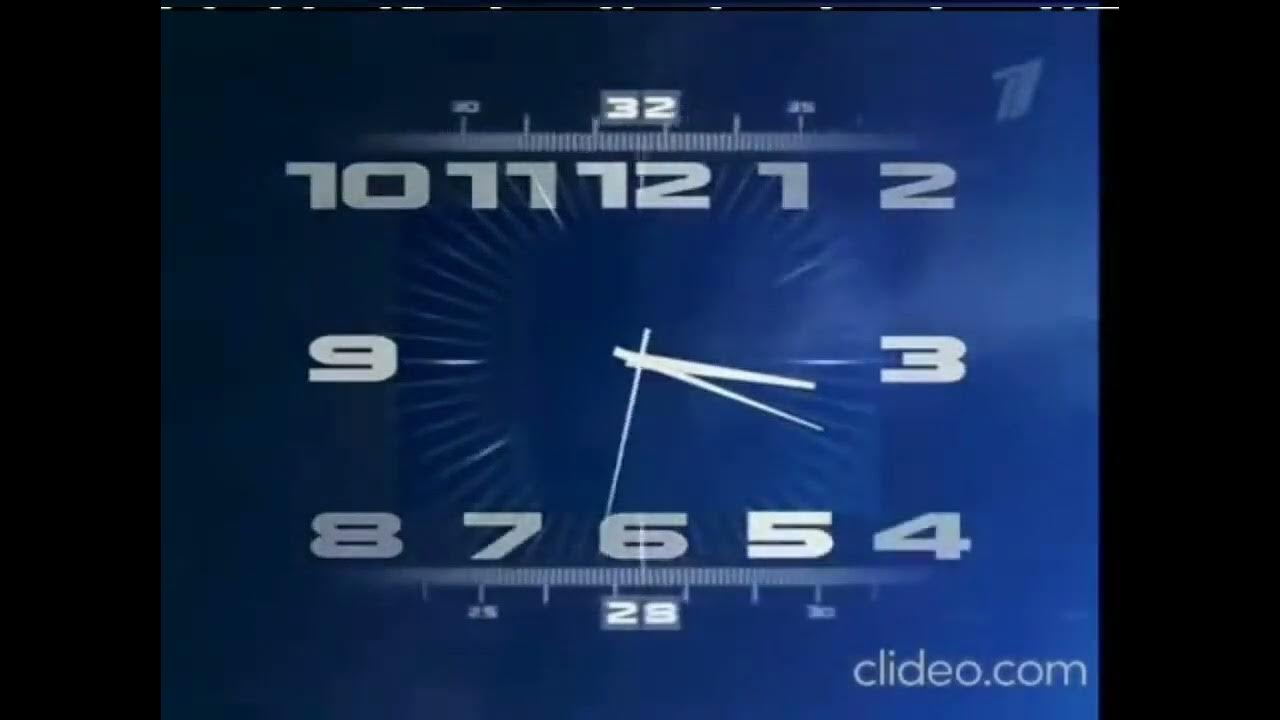 начало эфира 1 канал останкино - YouTube