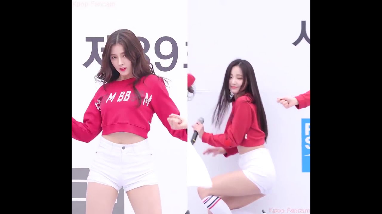 Fancam momoland yeonwoo, nancy mix 'BBoom BBoom' - YouTube