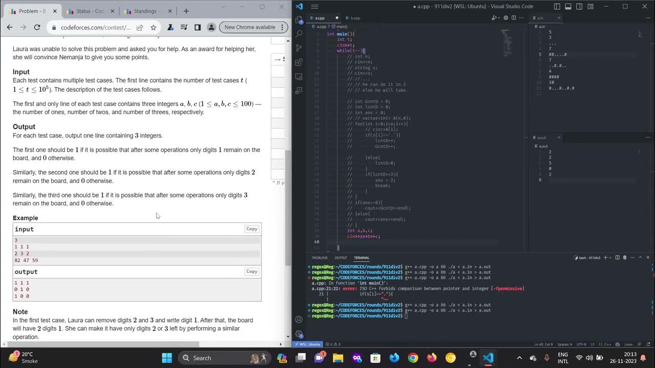 Codeforces Round 911 Div 2 - YouTube