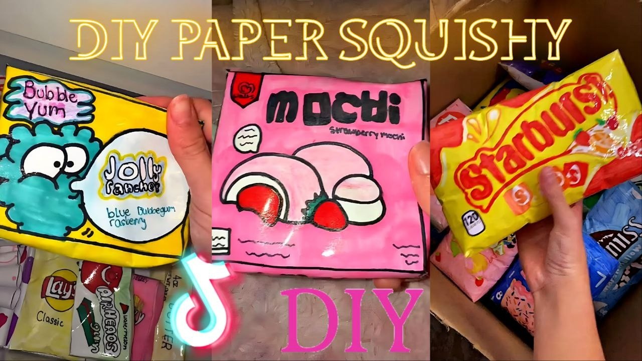 DIY Paper Squishy Compilation — You Won’t Believe They’re Paper ️ - YouTube