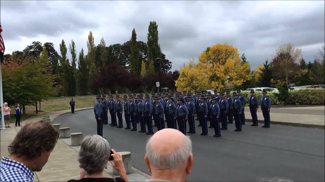 Oregon State Police (OSP) Academy Final Inspection - YouTube