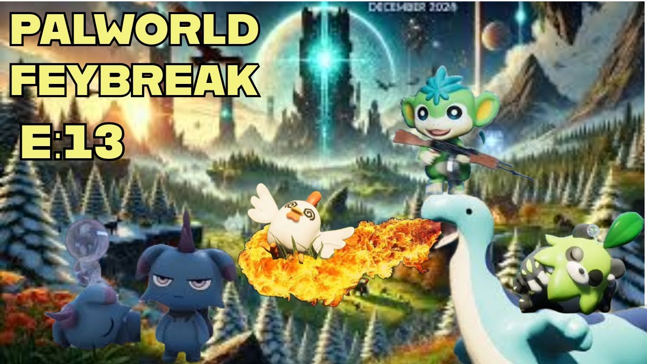 Palworld Feybreak - E13 | WE FOUND THE DESERT!! - YouTube