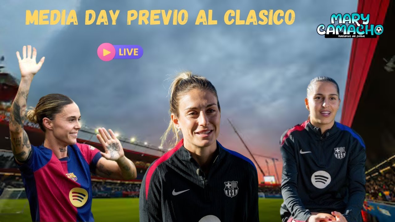 🚨HABLEMOS DE FÚTBOL CON MARY CAMACHO- MEDIA DAY PREVIA AL CLASICO📷📱🎙️ ...