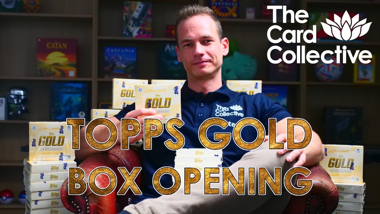 Topps Gold Box Opening - TCC Box Breaks - YouTube