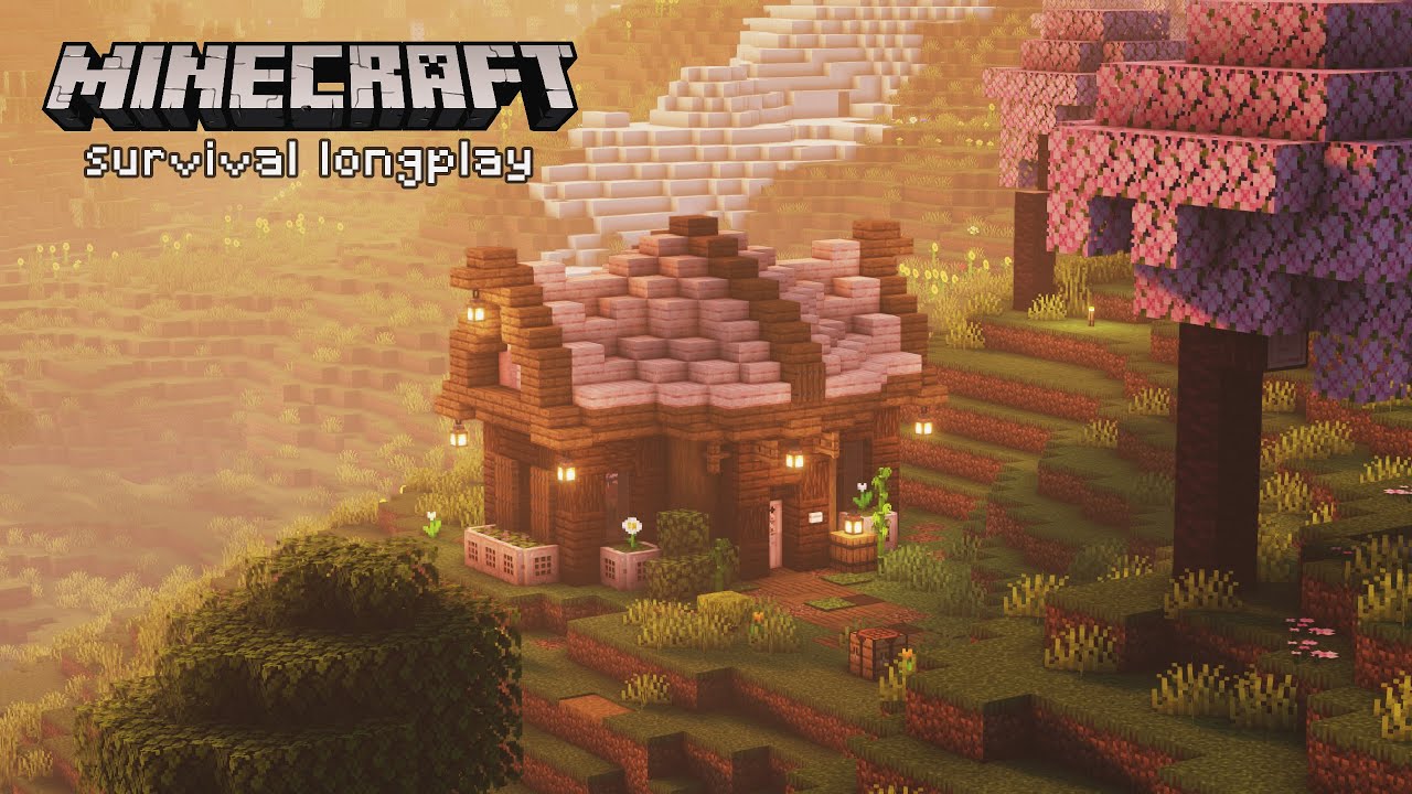 Minecraft Survival Longplay | Small Mending Villager House [No ...