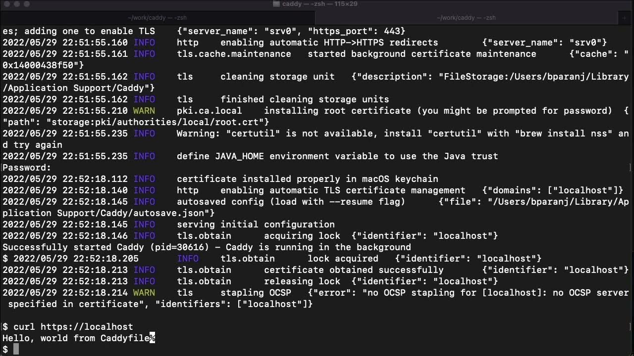 Using Caddyfile with Caddy Server - YouTube