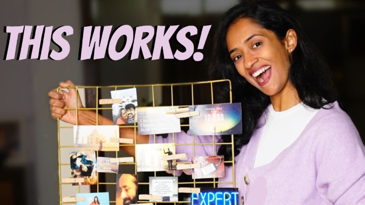 3 POWERFUL IDEAS To Make Your Vision Board Work - YouTube