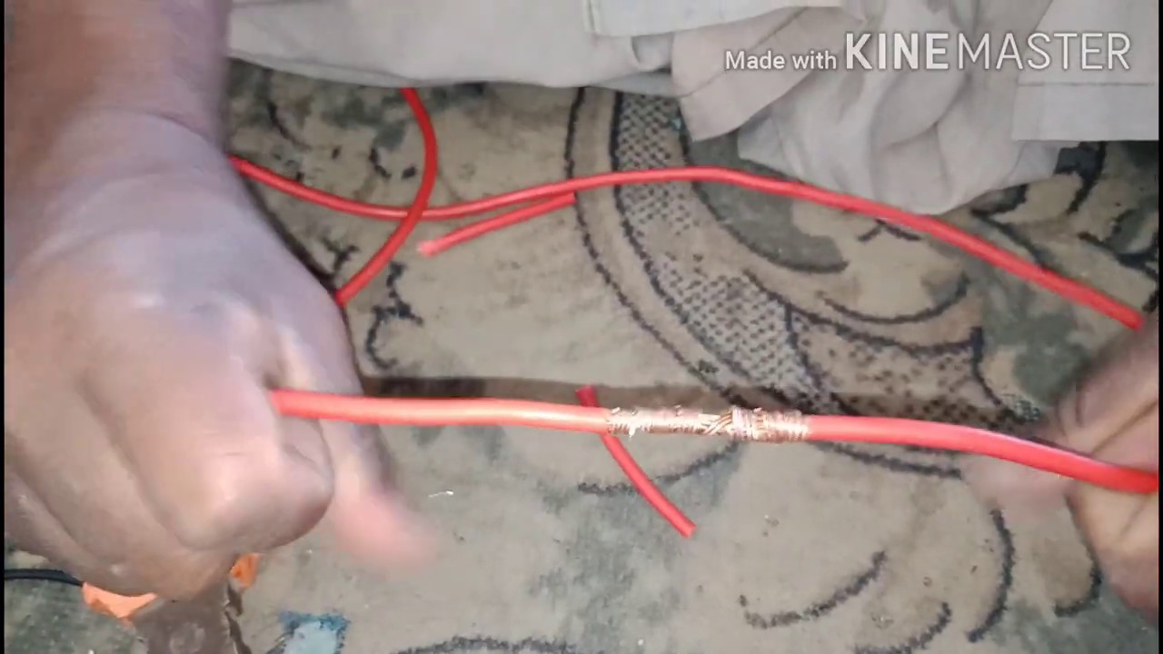 how to Proper Joint Of Electric Wire..,Awesome idea!how to twist ...