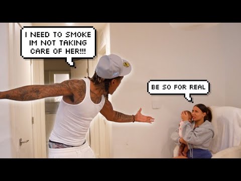 Choosing W33D Over My Baby Prank On Girlfriend!! *bad idea*