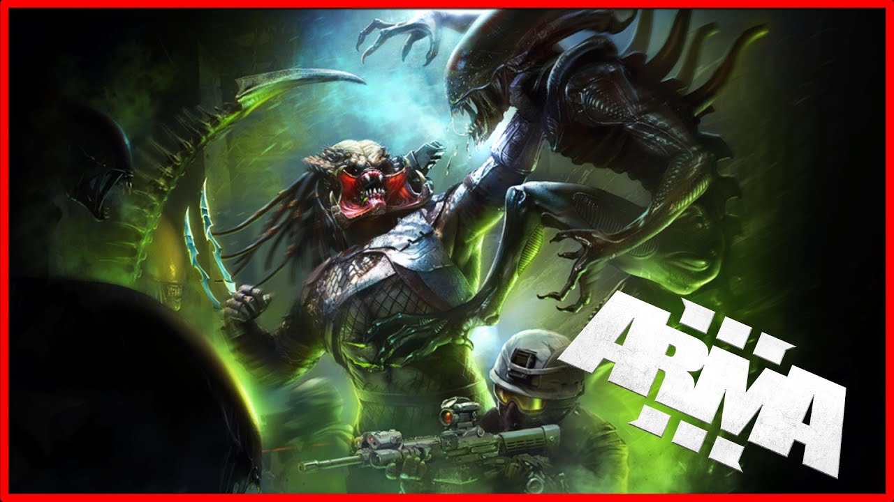 ARMA 3 - Alien VS Predator Battleground - YouTube