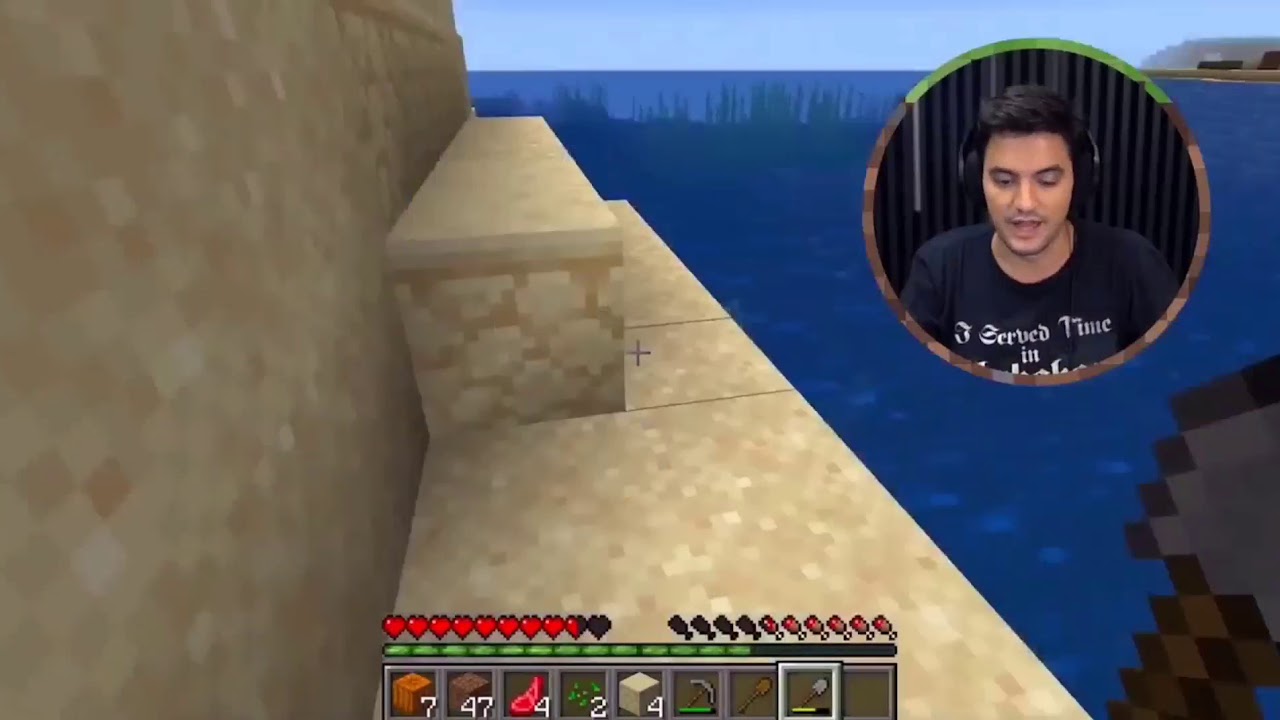 FELIPE NETO MINECRAFT EP 1 EM 22 SEGUNDOS - YouTube