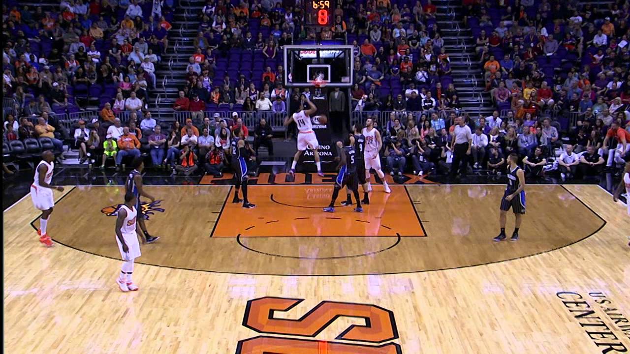 Gerald Green Passes to Himself Off the Glass for the Smash! - YouTube