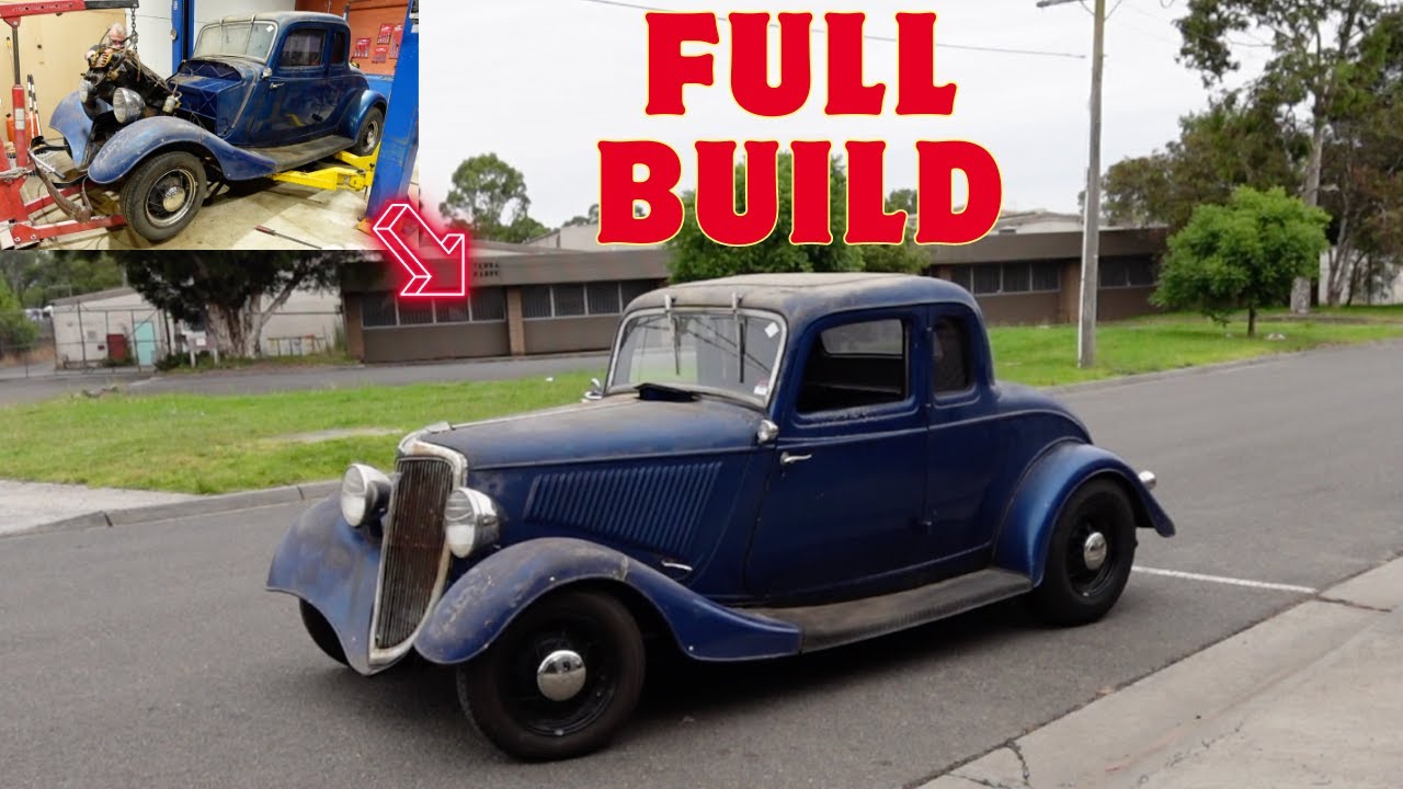 FULL BUILD - BARNFIND 1934 FORD COUPE !! - YouTube
