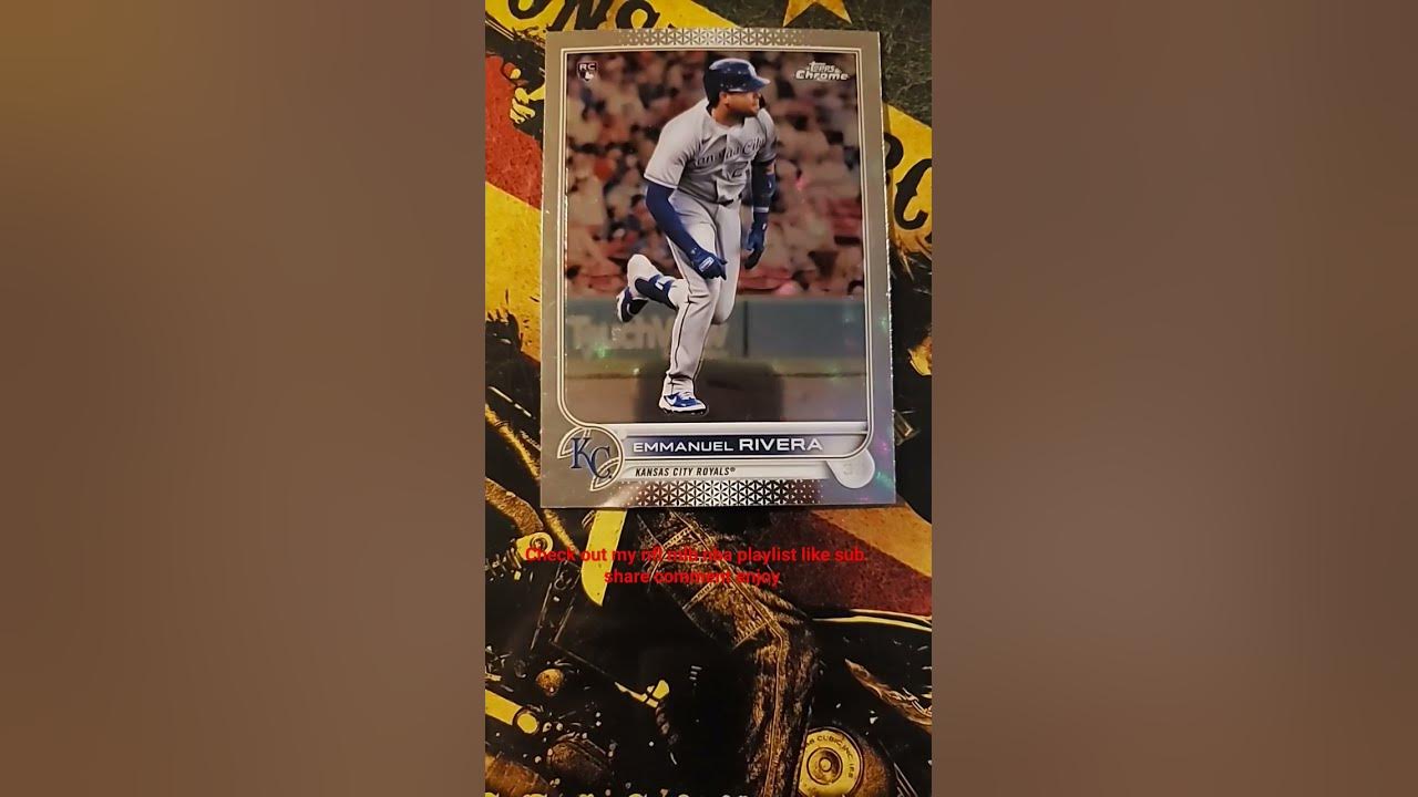 Emmanuel Rivera RC 164 #MLB 145 - YouTube