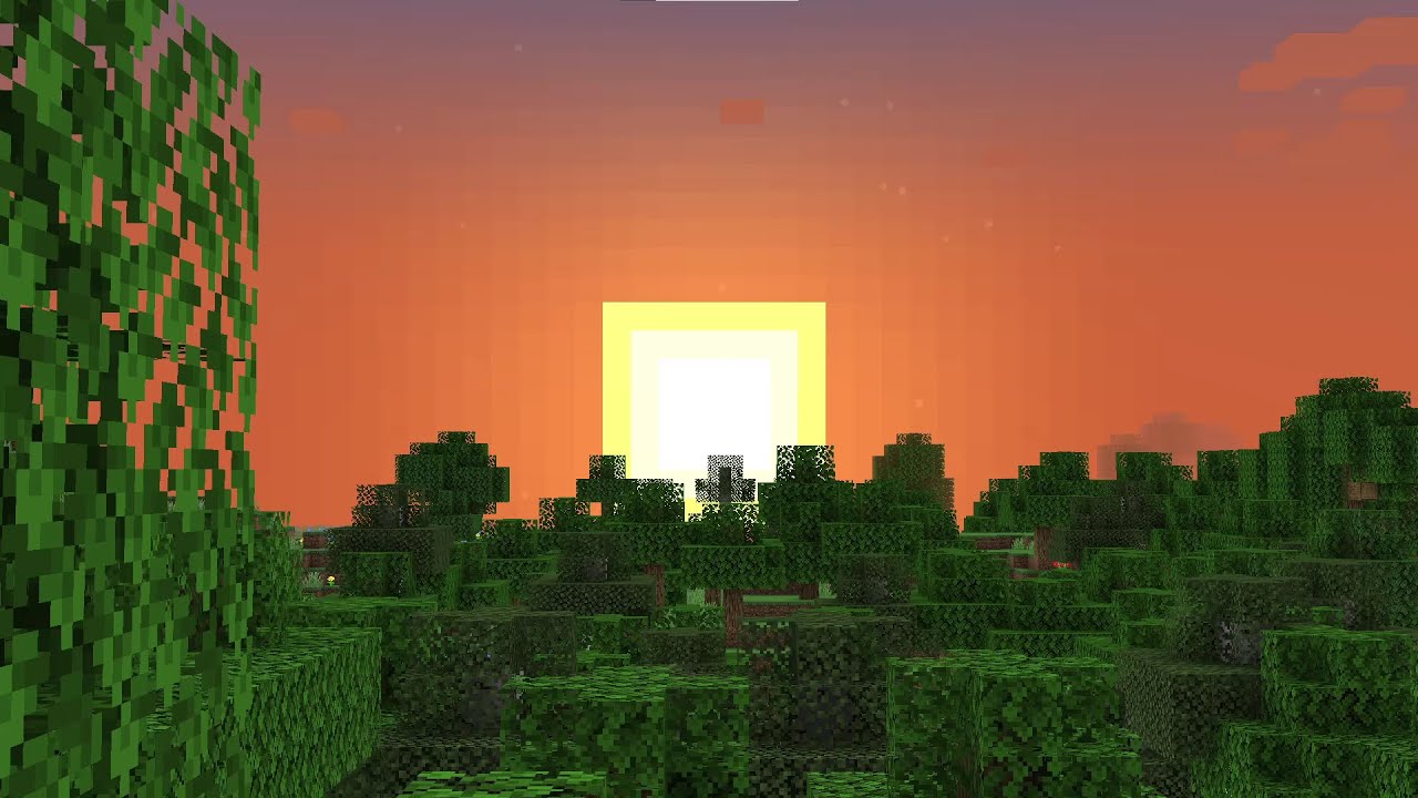 Minecraft overworld grove music (Background ambient sounds) - YouTube