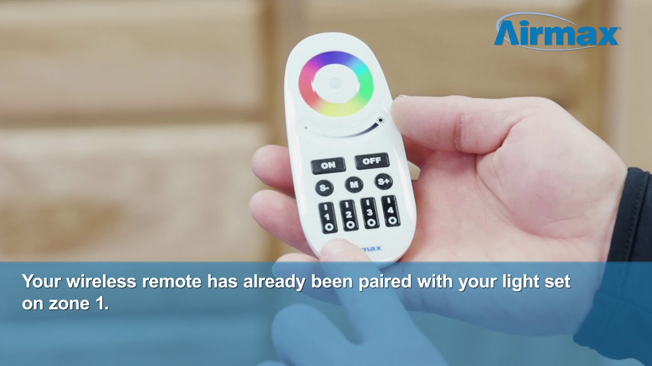 Airmax® Product Video - RGBW Color-Changing LED Light Set - YouTube